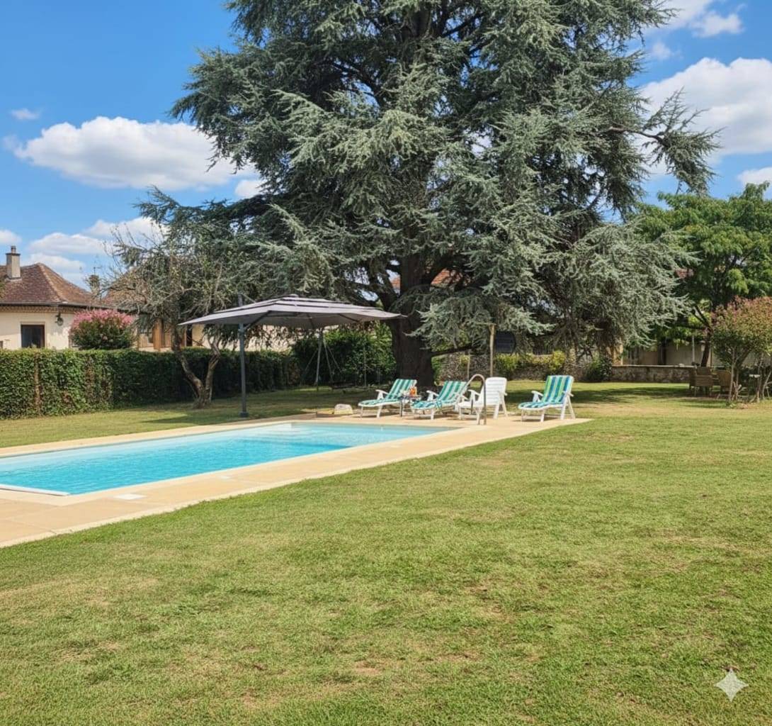 150 M² Ferienhaus ∙ 5 Schlafzimmer ∙ 12 Gäste - Bretenoux