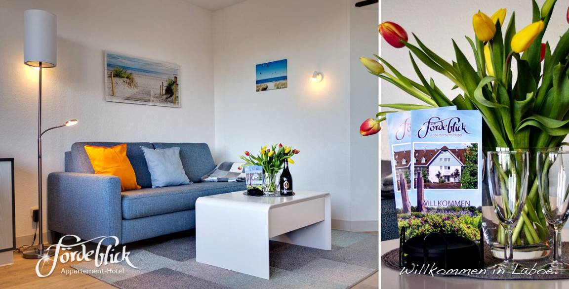 43 M² Ferienwohnung ∙ 1 Schlafzimmer ∙ 4 Gäste - Laboe