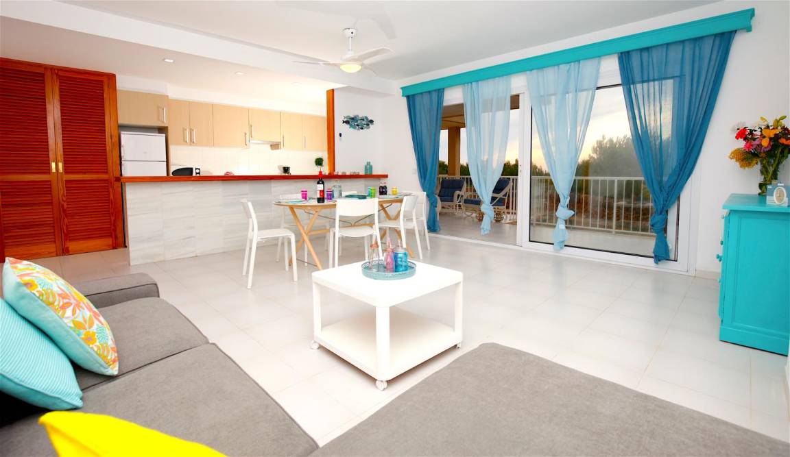 110 M² Ferienwohnung ∙ 3 Schlafzimmer ∙ 6 Gäste - Colònia de Sant Jordi