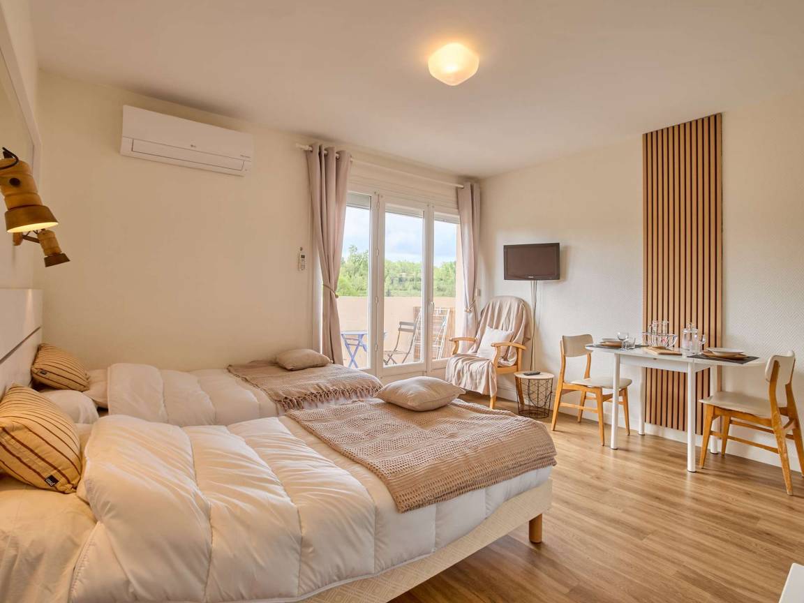 22 M² Studio ∙ 1 Chambre ∙ 2 Personnes - Barbotan les Thermes