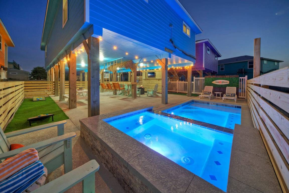125 M² Ferienhaus ∙ 3 Schlafzimmer ∙ 10 Gäste - Port Aransas, TX