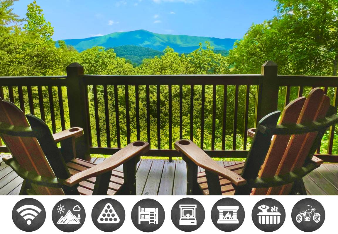 201 M² Cabin ∙ 2 Bedrooms ∙ 10 Guests - Townsend, TN