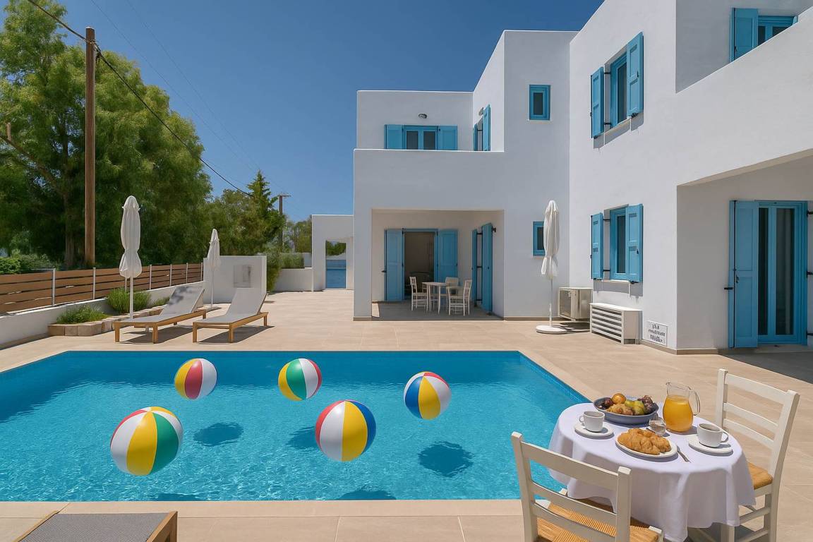 Apartment ∙ 1 Bedroom ∙ 4 Guests - Paros