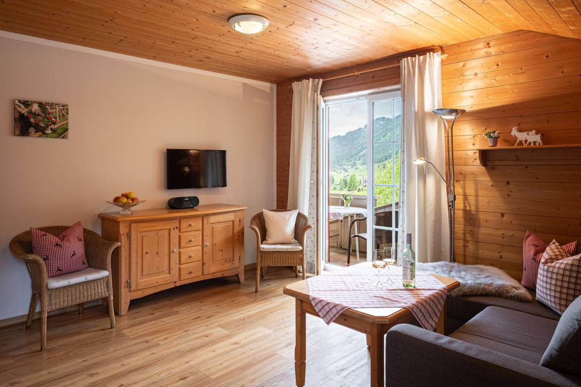 62 M² Appartement ∙ 2 Chambres ∙ 4 Personnes - Balderschwang
