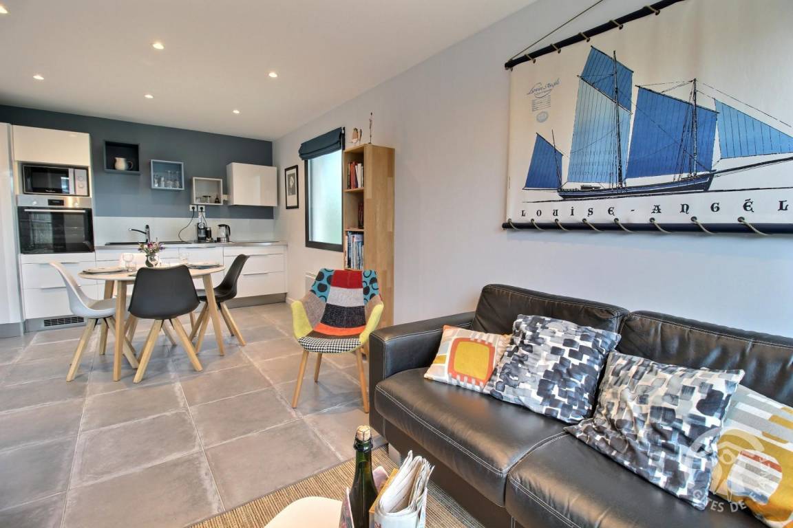 45 M² Gîte ∙ 2 Chambres ∙ 3 Personnes - Binic
