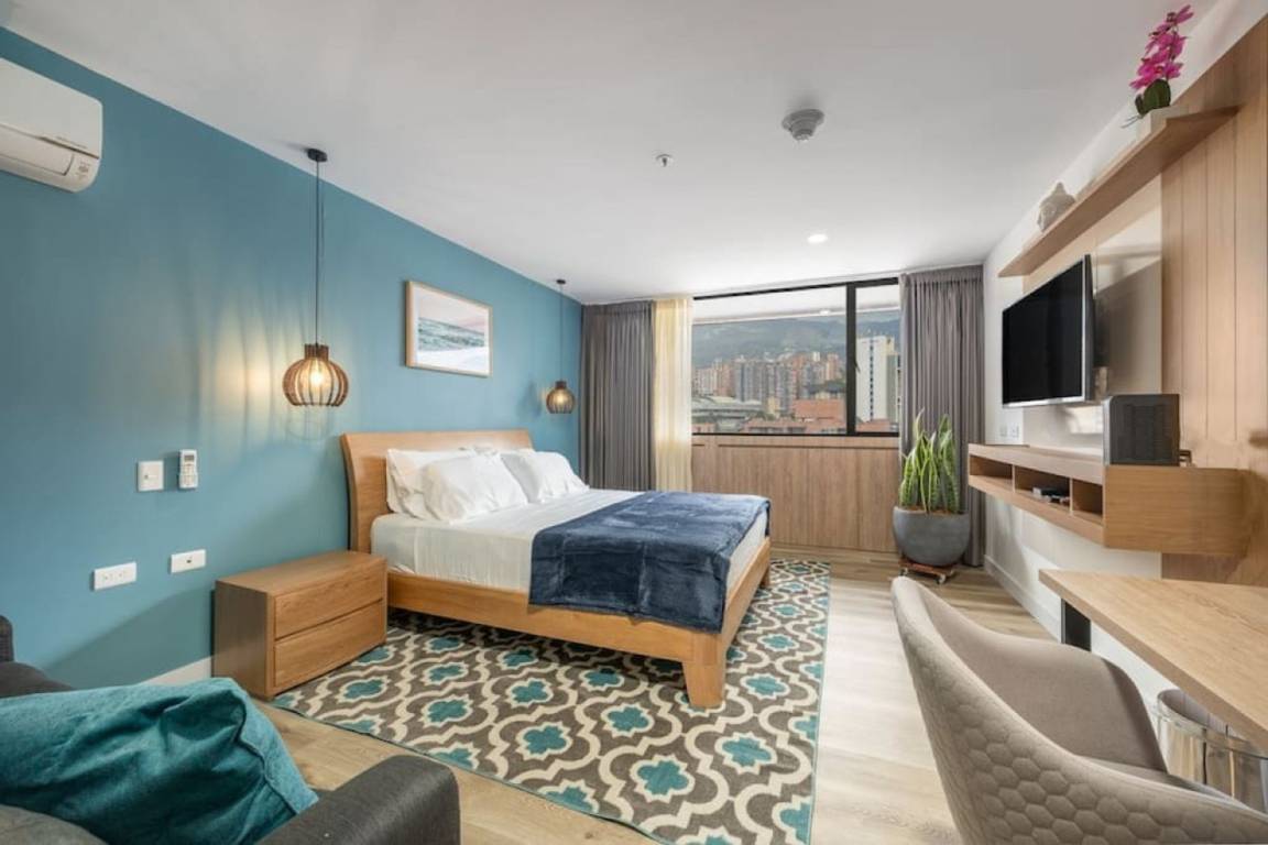 28 M² Apartment ∙ 1 Bedroom ∙ 2 Guests - Medellin, Antioquia, Colombia