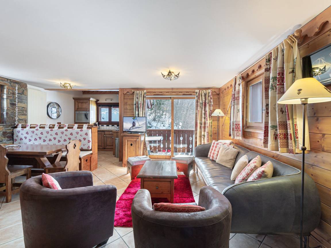 90 M² Appartement ∙ 4 Chambres ∙ 8 Personnes - Méribel