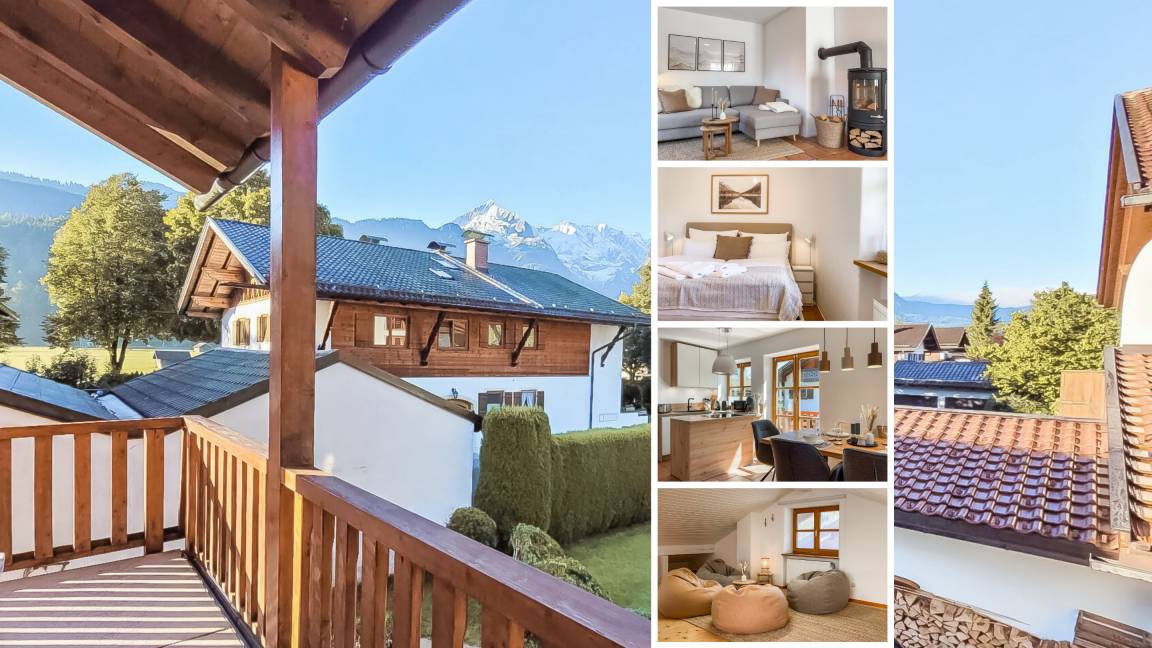 70 M² Apartment ∙ 2 Bedrooms ∙ 6 Guests - Grainau