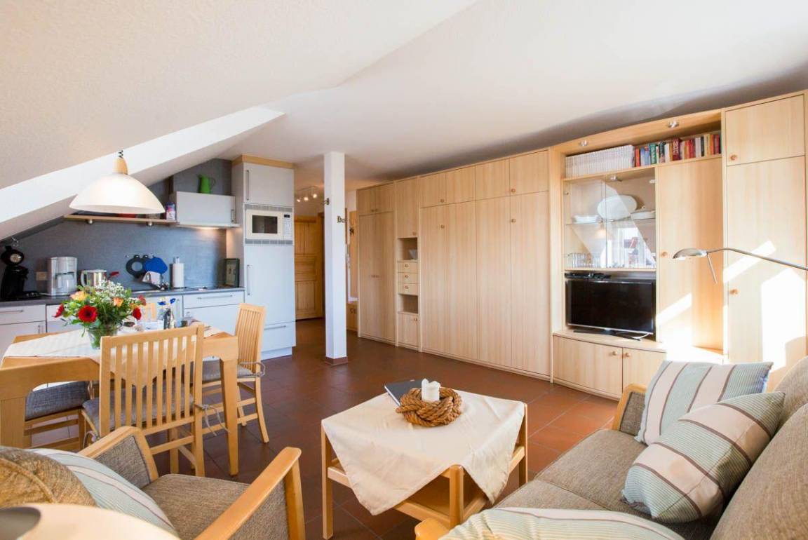 35 M² Ferienwohnung ∙ 1 Schlafzimmer ∙ 2 Gäste - Wittdün auf Amrum