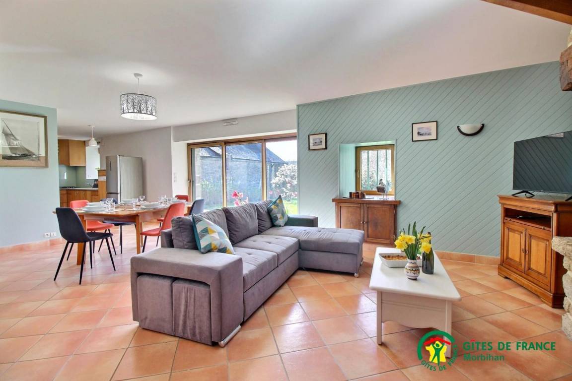 115 M² Gîte ∙ 3 Chambres ∙ 6 Personnes - Questembert