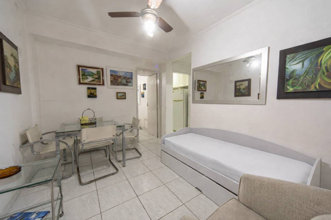 45 M² Apartamento ∙ 1 Habitación ∙ 4 Huéspedes - Guarujá
