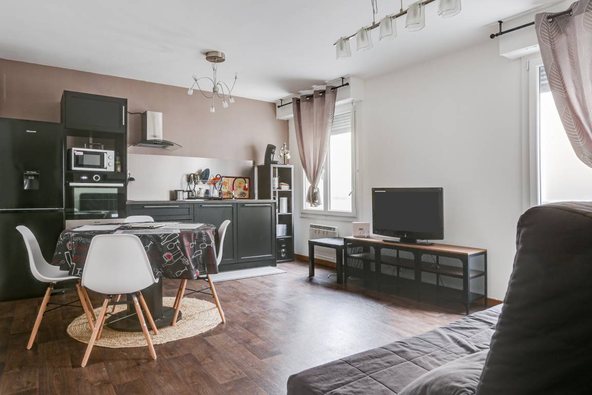 38 M² Appartement ∙ 1 Chambre ∙ 2 Personnes - Gare de Nancy