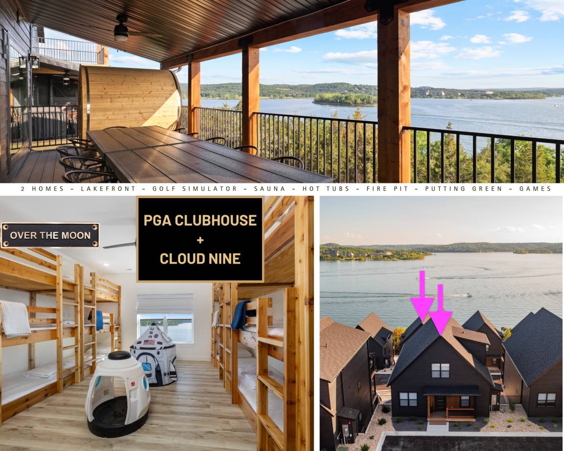 697 M² House ∙ 15 Bedrooms ∙ 50 Guests - Branson, MO