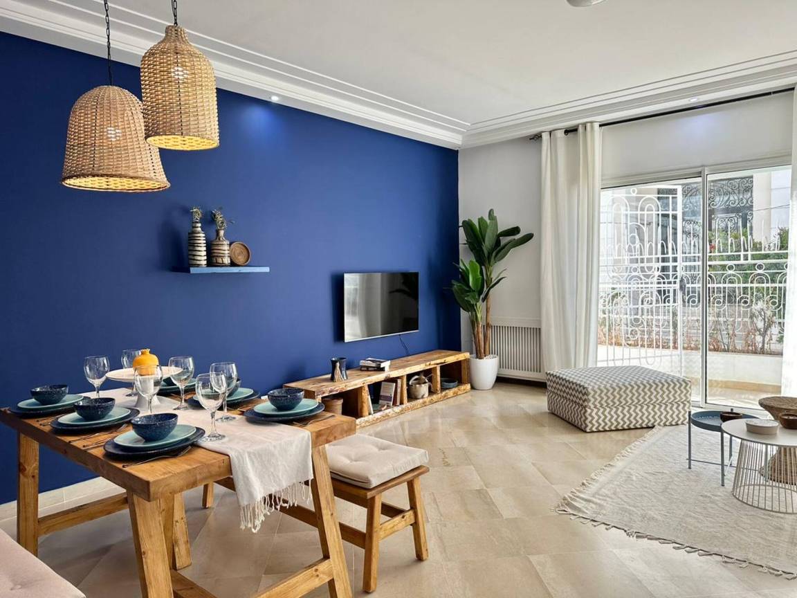 150 M² Apartment ∙ 2 Bedrooms ∙ 4 Guests - La Marsa
