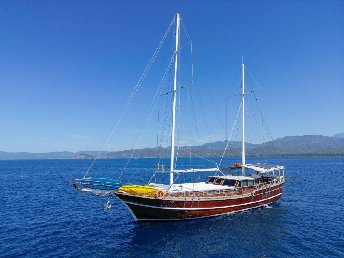 23 M² Casa Flotante ∙ 6 Habitaciones ∙ 12 Huéspedes - Fethiye