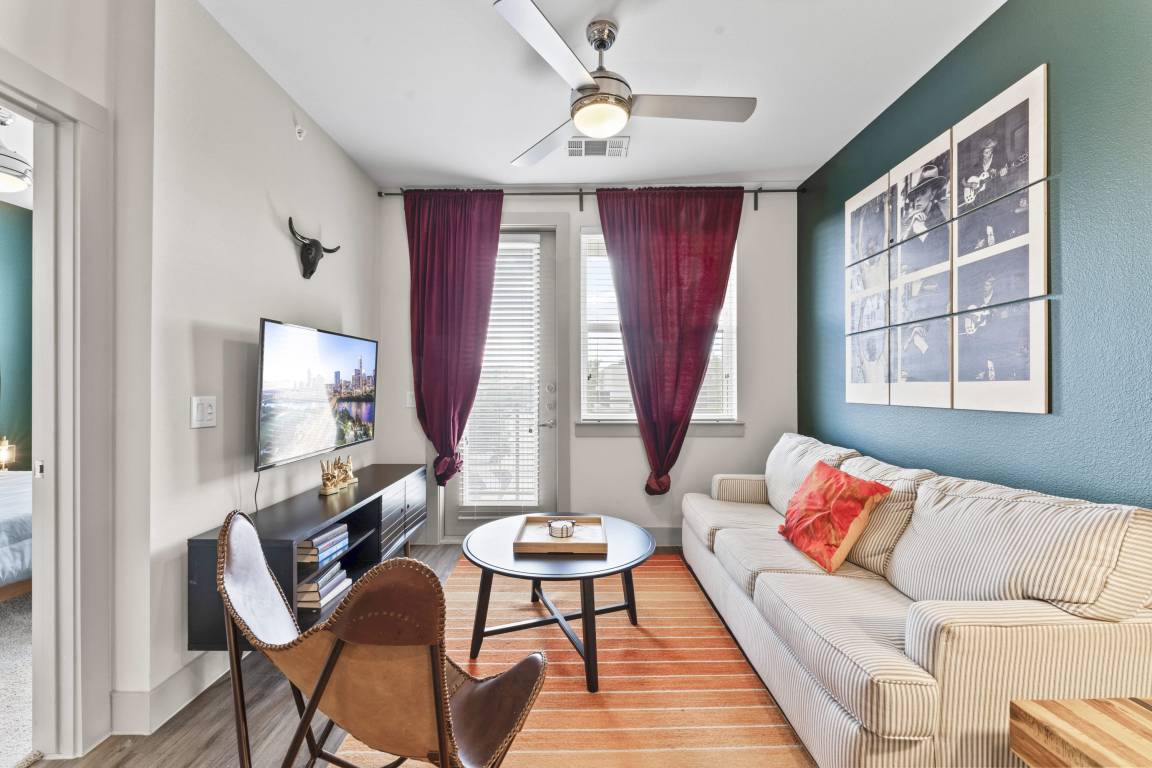 54 M² Apartamento ∙ 1 Habitación ∙ 4 Huéspedes - Austin, TX