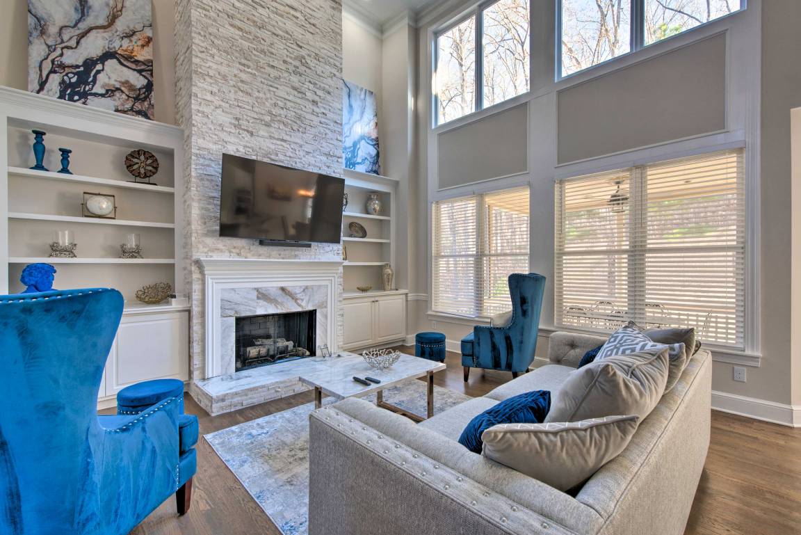 315 M² House ∙ 4 Bedrooms ∙ 8 Guests - Smyrna, GA