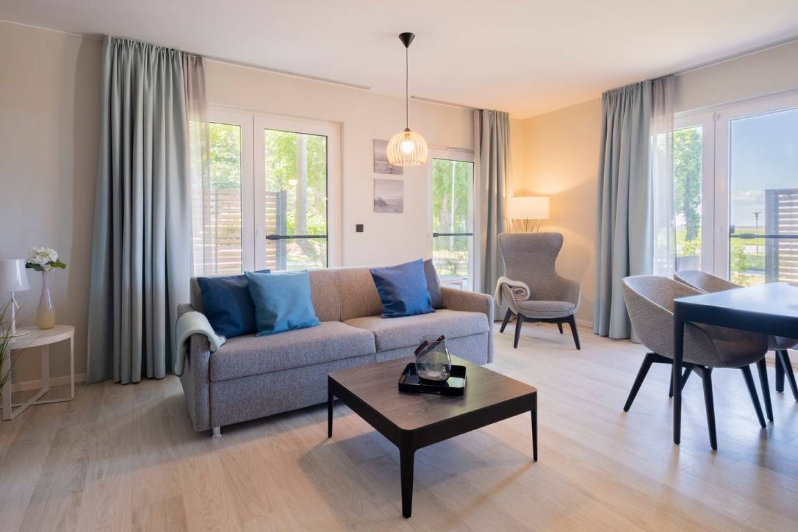 66 M² Apartament ∙ 1 Sypialnia ∙ 4 Gości - Wustrow
