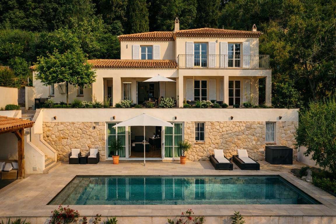 300 M² Maison De Vacances ∙ 4 Chambres ∙ 8 Personnes - Alpes-Maritimes