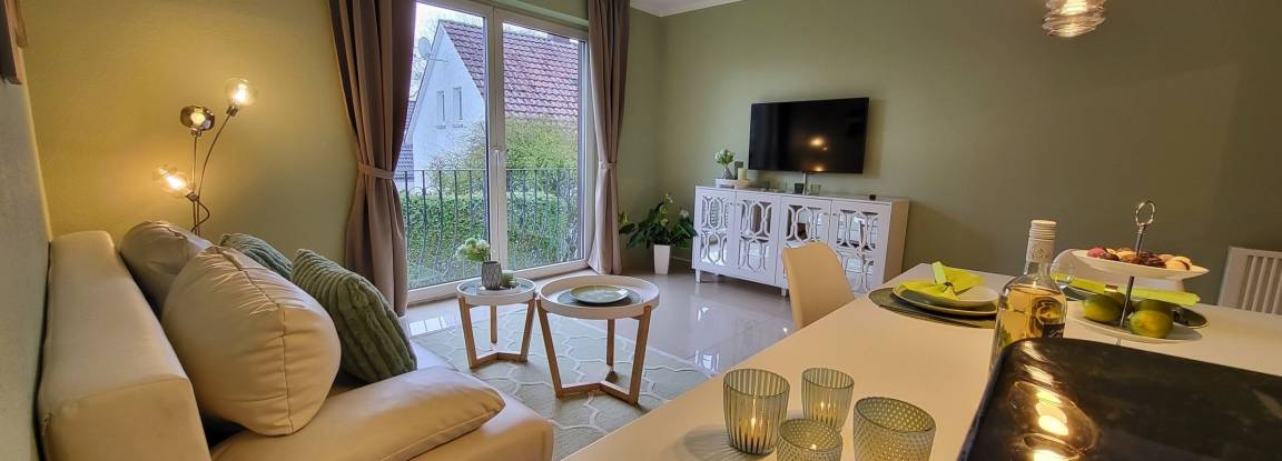 45 M² Ferienwohnung ∙ 1 Schlafzimmer ∙ 2 Gäste - Bad Salzuflen