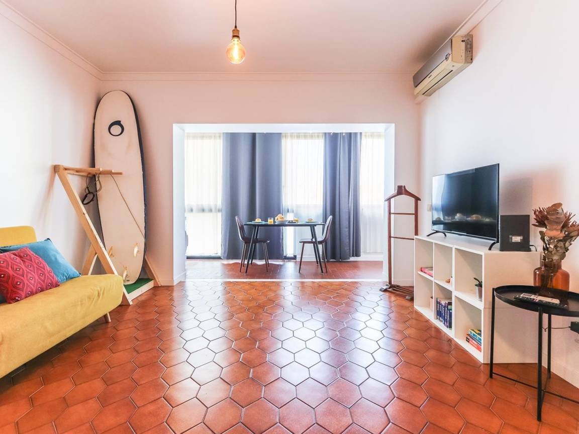 50 M² Apartamento ∙ 1 Habitación ∙ 2 Huéspedes - Costa de Caparica