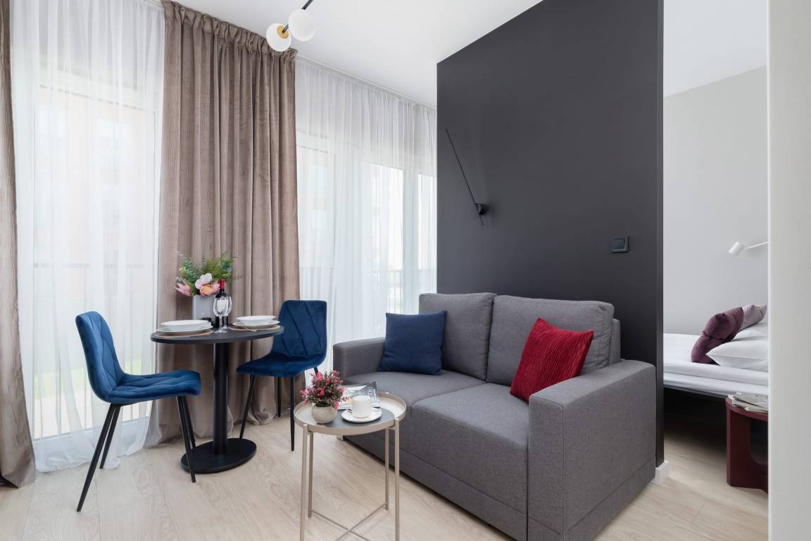 26 M² Studio Flat ∙ 4 Guests - Krakow