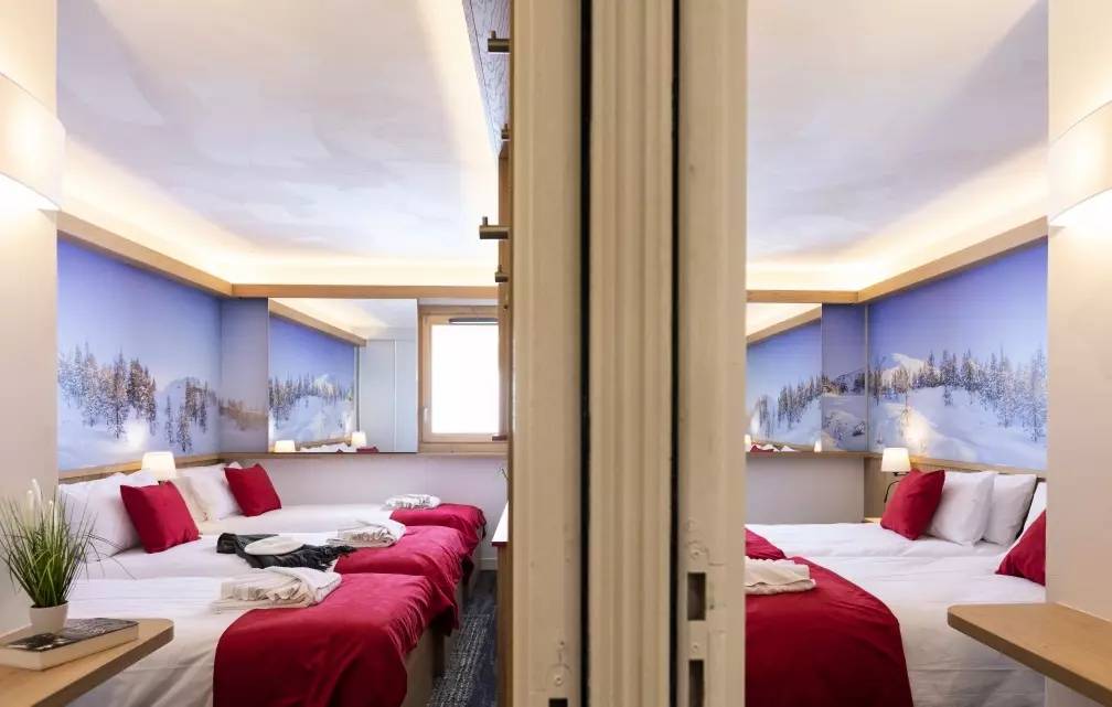24 M² Hotel ∙ 2 Bedrooms ∙ 4 Guests - Champagny-en-Vanoise
