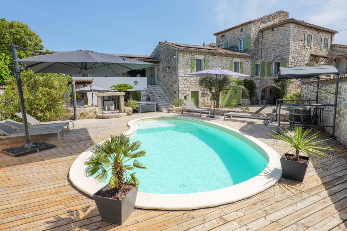 19 M² Chambre D'hôtes ∙ 1 Chambre ∙ 2 Personnes - Ruoms