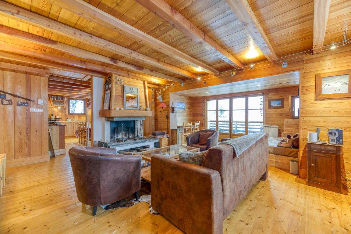 182 M² Chalet ∙ 4 Habitaciones ∙ 10 Huéspedes - Vaujany