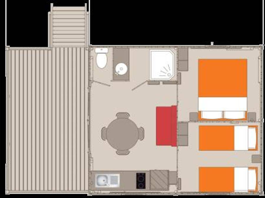 Tenda ∙ 2 Camere Da Letto ∙ 5 Ospiti - Loir-et-Cher