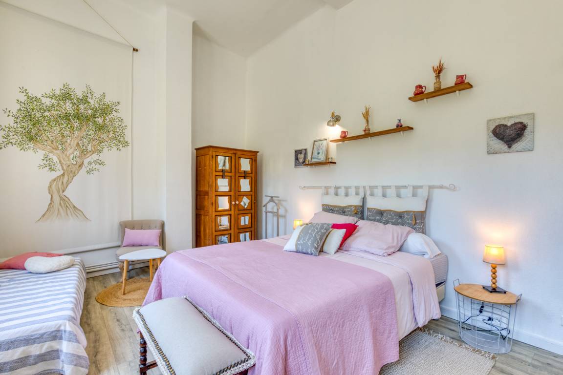 43 M² Chambre D'hôtes ∙ 2 Chambres ∙ 5 Personnes - Mèze