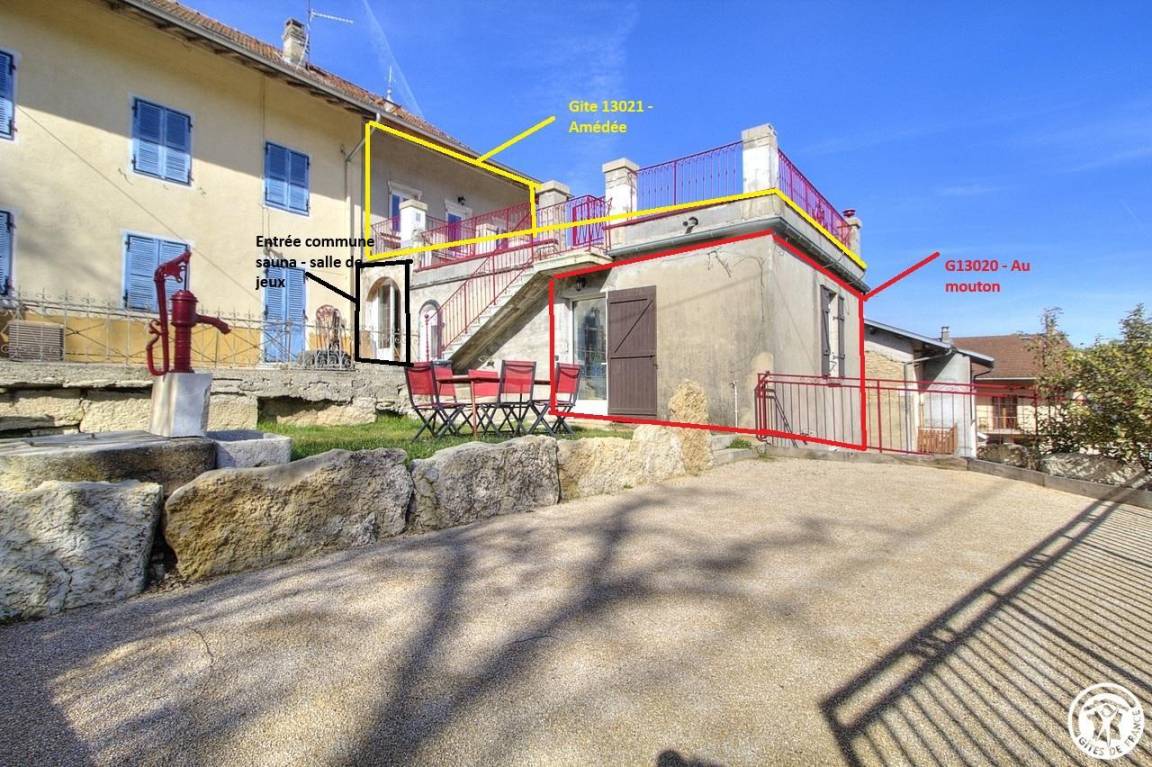 122 M² Gîte ∙ 3 Chambres ∙ 6 Personnes - Hauteville-Lompnes