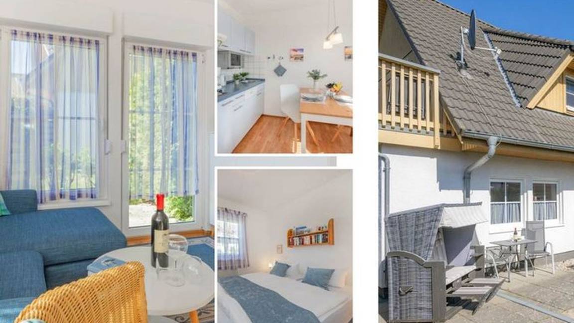 30 M² Ferienwohnung ∙ 1 Schlafzimmer ∙ 2 Gäste - Koserow