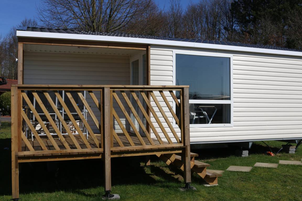 24 M² Mobilheim ∙ 2 Schlafzimmer ∙ 4 Gäste - Nordsee