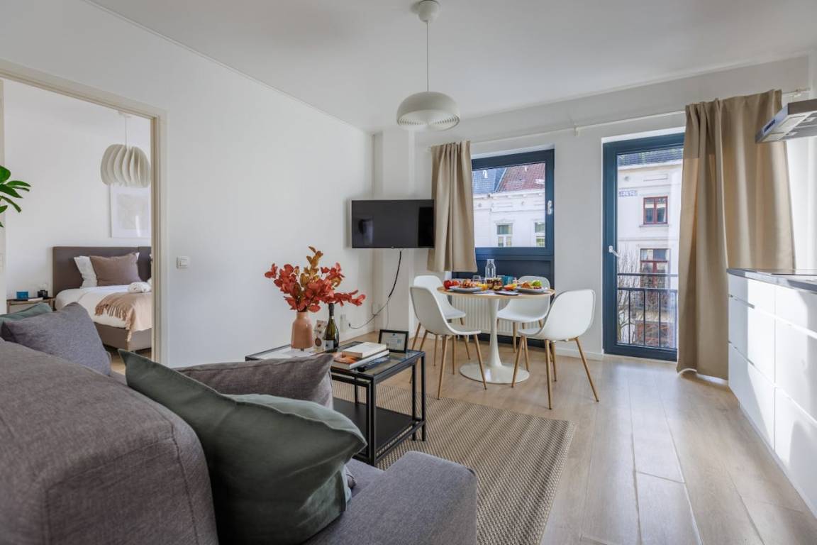 60 M² Appartement ∙ 1 Chambre ∙ 4 Personnes - Uccle