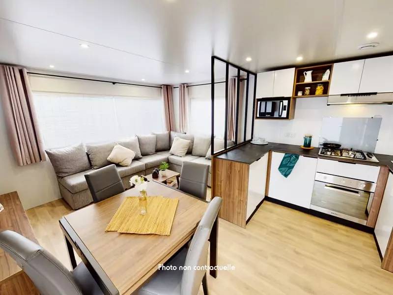 36 M² Mobil-home ∙ 3 Chambres ∙ 8 Personnes - Pont-Aven