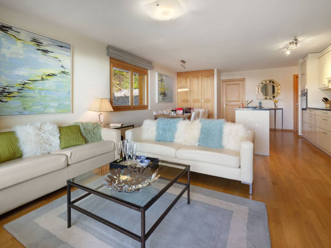 82 M² Appartement ∙ 2 Chambres ∙ 6 Personnes - Crans-Montana