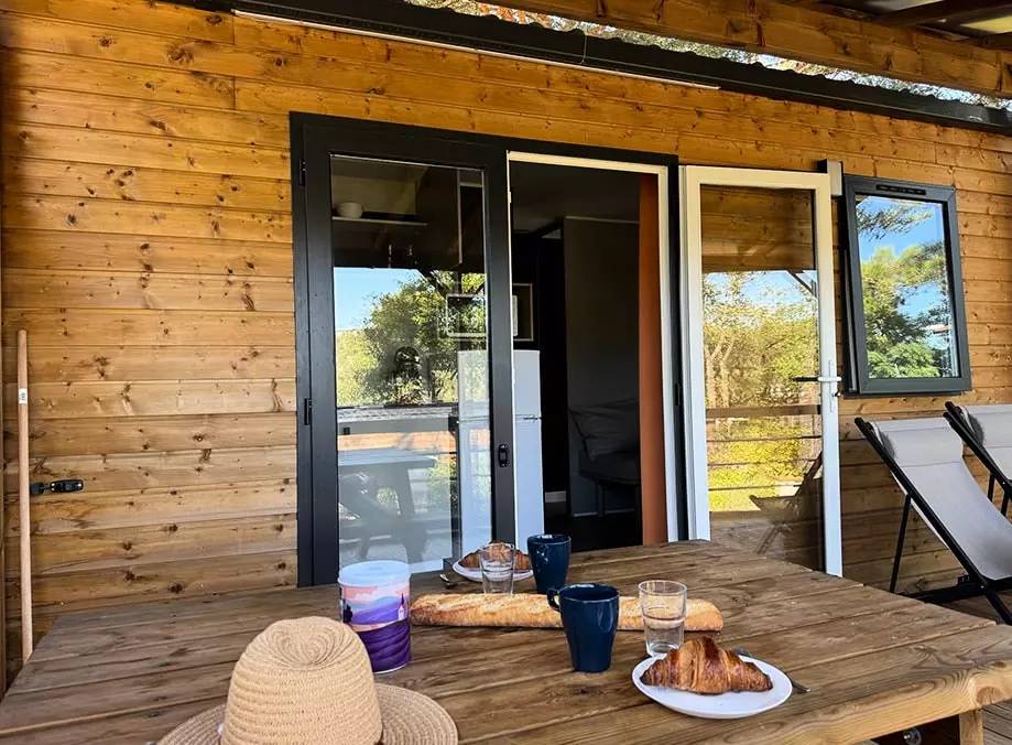 17 M² Mobil-home ∙ 1 Chambre ∙ 2 Personnes - Esparron-de-Verdon