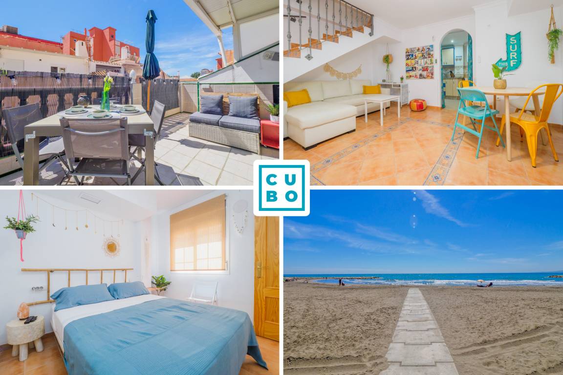 110 M² Casa ∙ 3 Habitaciones ∙ 5 Huéspedes - Málaga