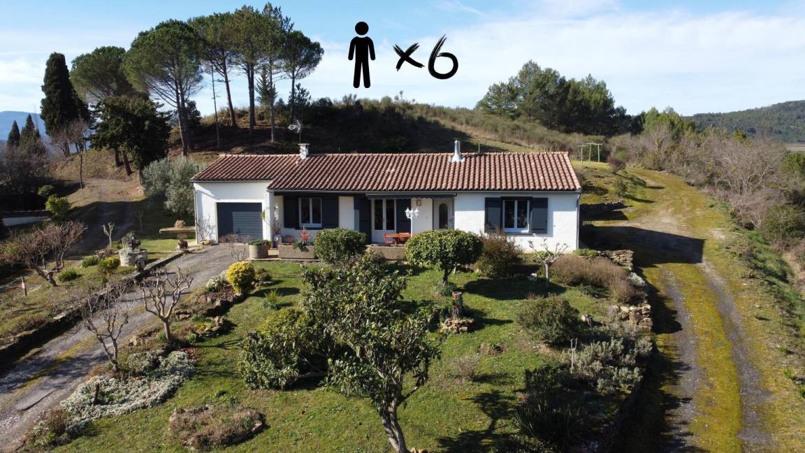 120 M² Gîte ∙ 3 Chambres ∙ 6 Personnes - Quillan