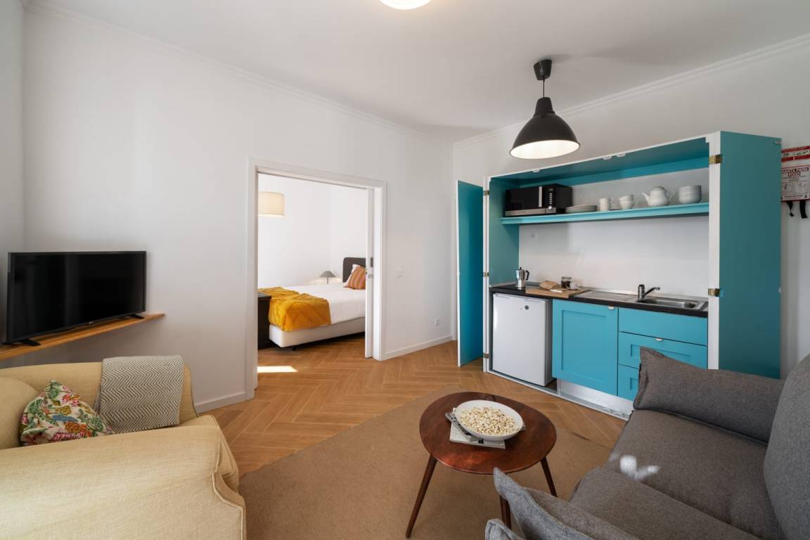 45 M² Ferienwohnung ∙ 1 Schlafzimmer ∙ 3 Gäste - Caniço