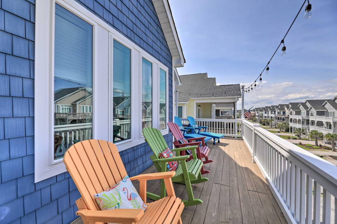 189 M² House ∙ 4 Bedrooms ∙ 10 Guests - Surf City, NC