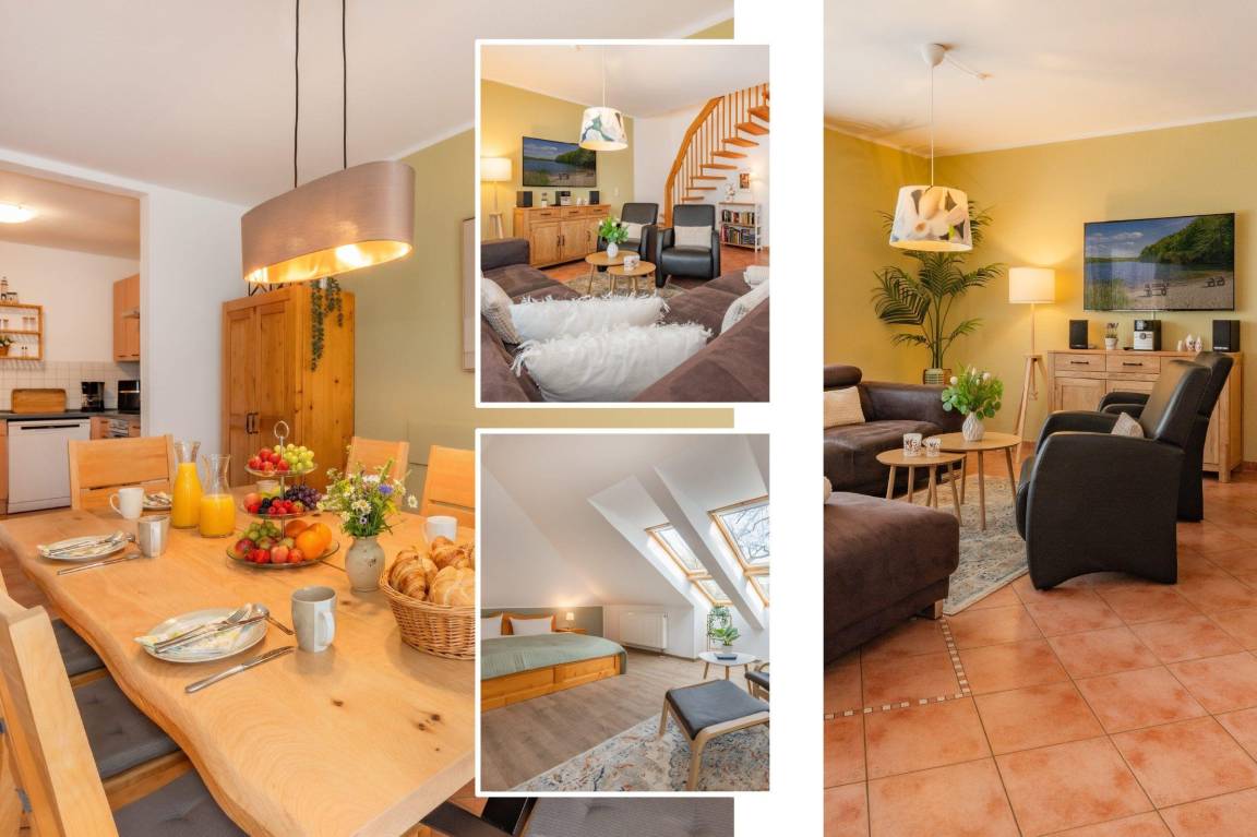 138 M² Ferienhaus ∙ 4 Schlafzimmer ∙ 8 Gäste - Heringsdorf