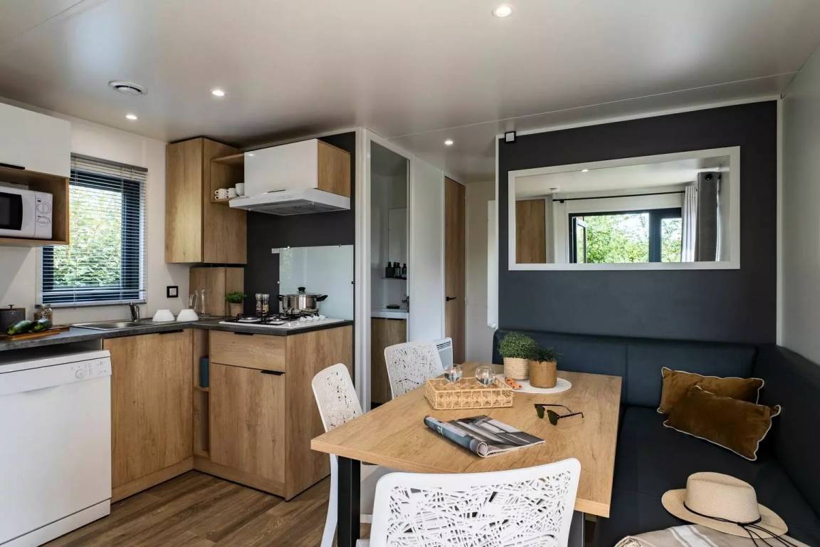 28 M² Mobil-home ∙ 3 Chambres ∙ 6 Personnes - Le Mont-Saint-Michel