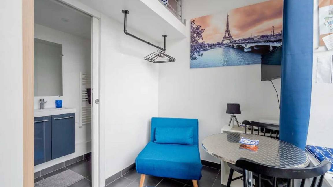 12 M² Apartamento ∙ 2 Hóspedes - Paris