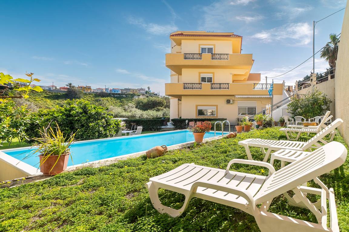 150 M² Casa ∙ 3 Habitaciones ∙ 7 Huéspedes - Faliraki