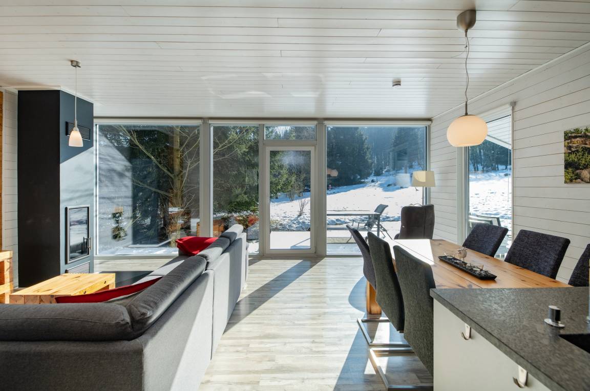 61 M² Ferienhaus ∙ 2 Schlafzimmer ∙ 4 Gäste - Bad Tabarz