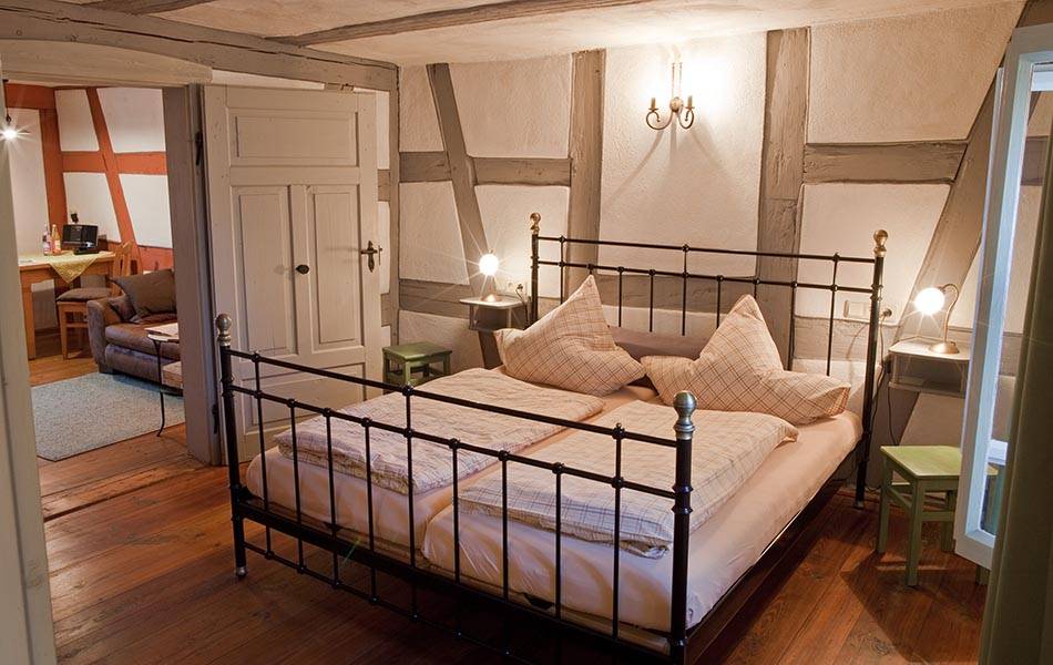 35 M² Ferienwohnung ∙ 1 Schlafzimmer ∙ 2 Gäste - Arberg