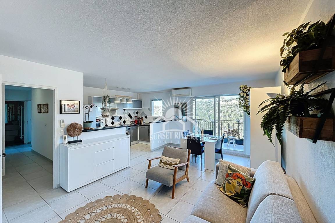 61 M² Ferienwohnung ∙ 2 Schlafzimmer ∙ 4 Gäste - Le Cannet