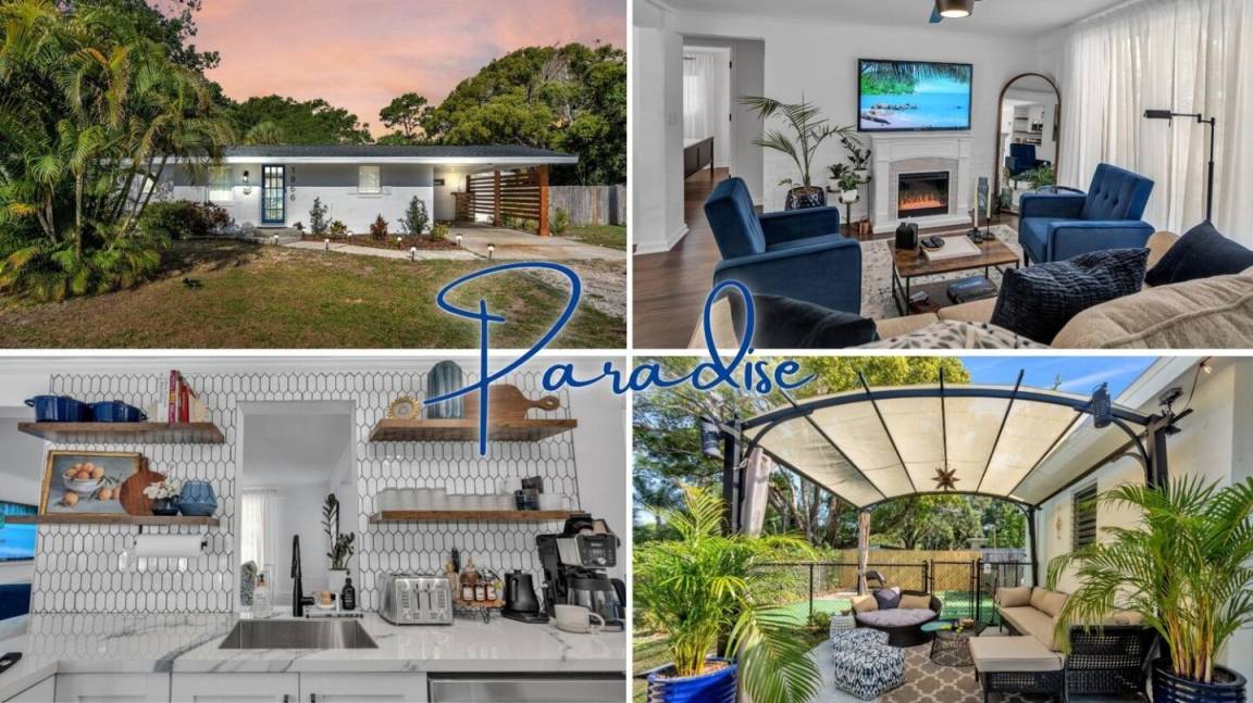 100 M² Casa ∙ 3 Quartos ∙ 6 Hóspedes - Pinellas County, FL